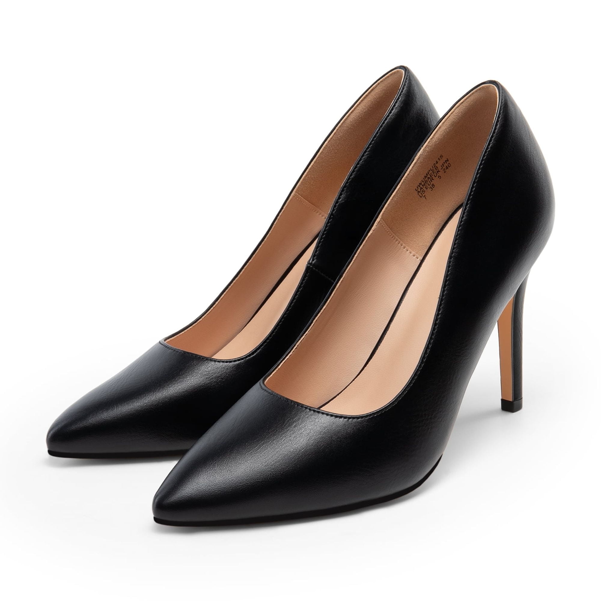 BURUDANI Women's High Heels Dress Pointed Toe Wedding Pump Shoes ...