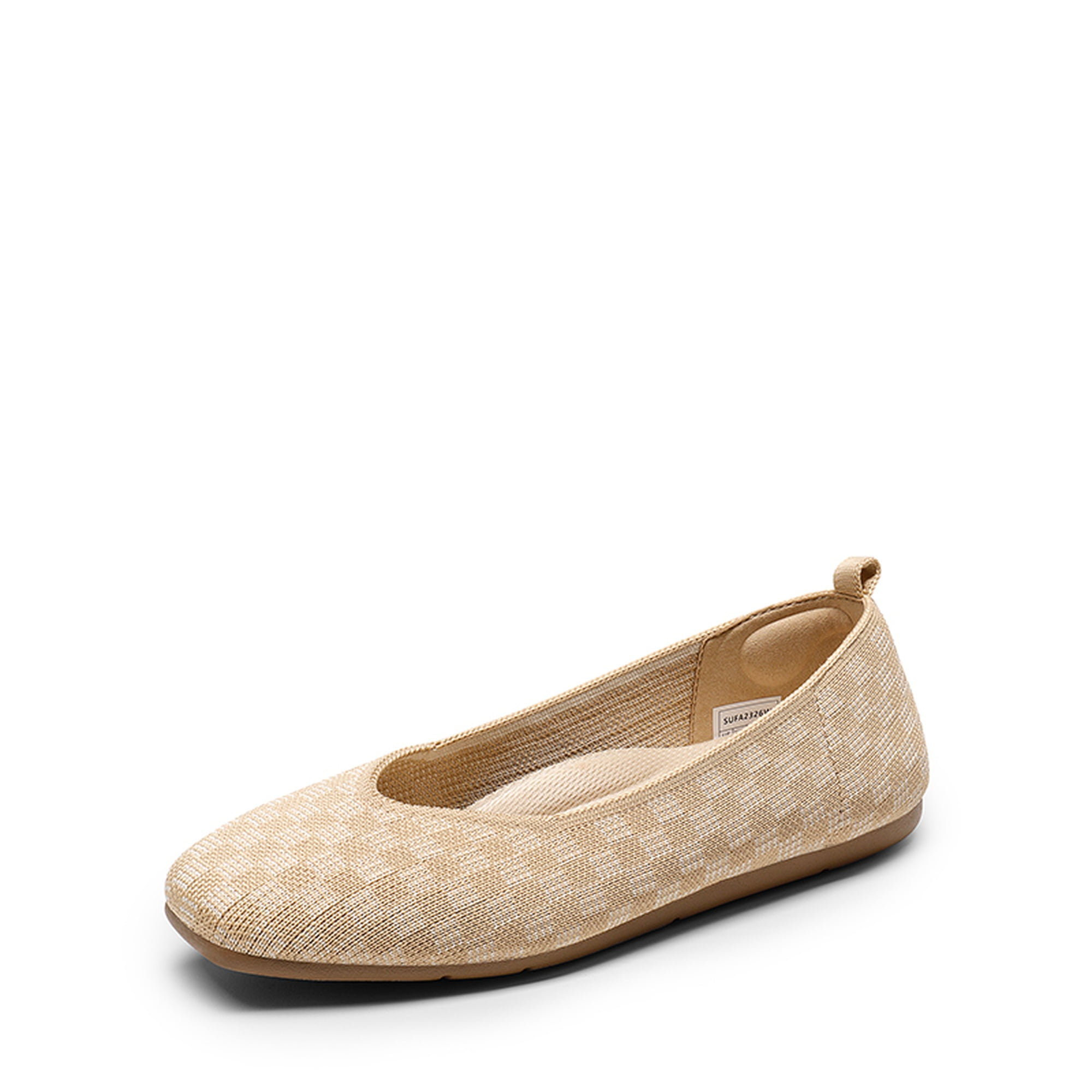 BURUDANI Women’s Knit Ballet Flats - Walmart.com