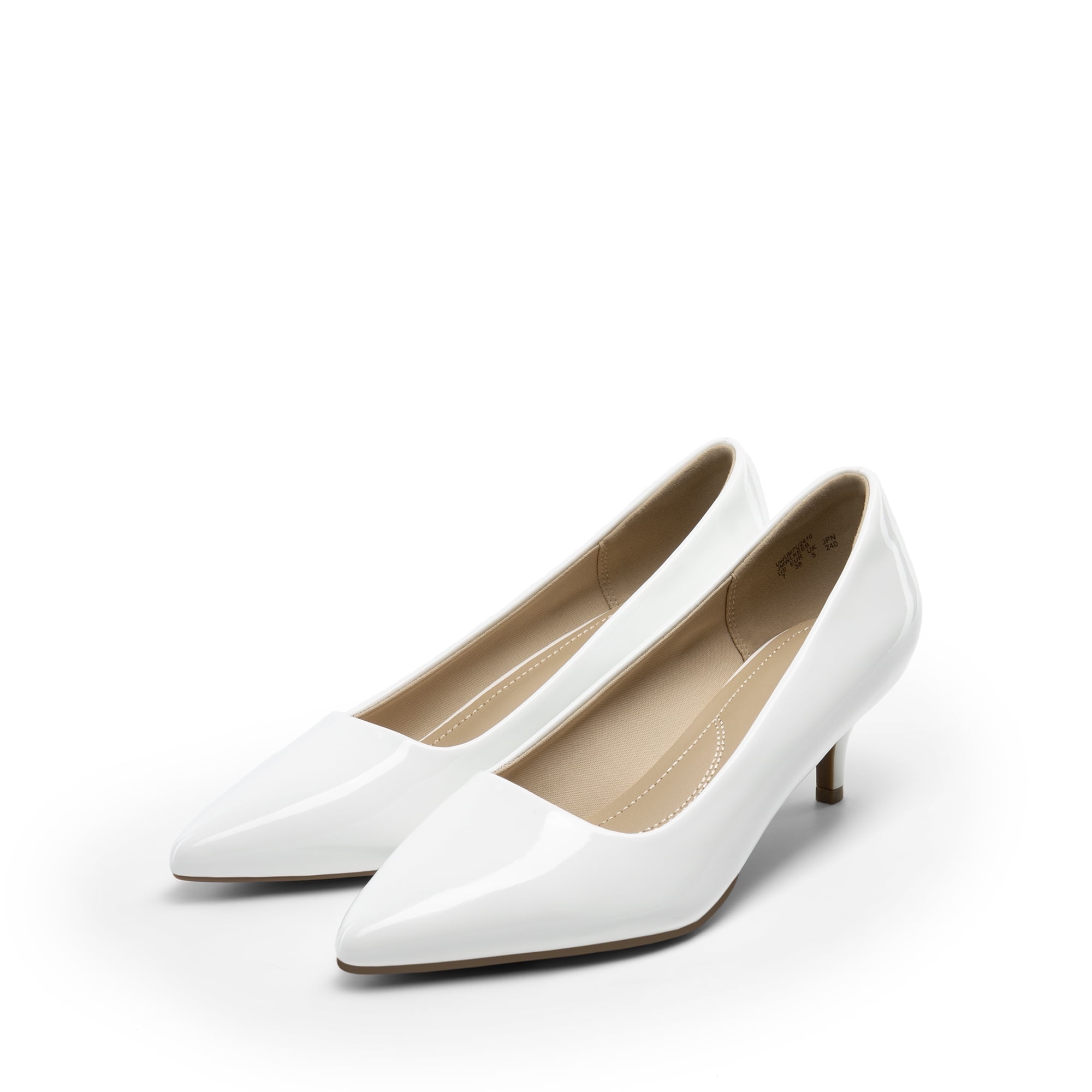 BURUDANI Womens Low Block Heel Mary Janes Pump Shoes Arch Support Round ...