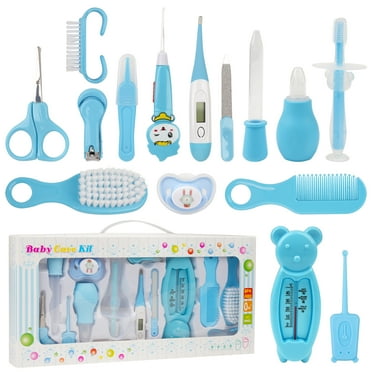 Baby Grooming Kit, Infant Safety Care Set with Hair Brush Comb Nail ...
