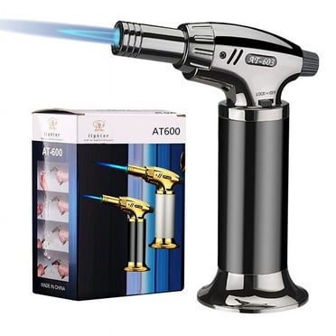Kitchen Torch, Refillable Butane Torch Lighter, Culinary Blow Torch for ...