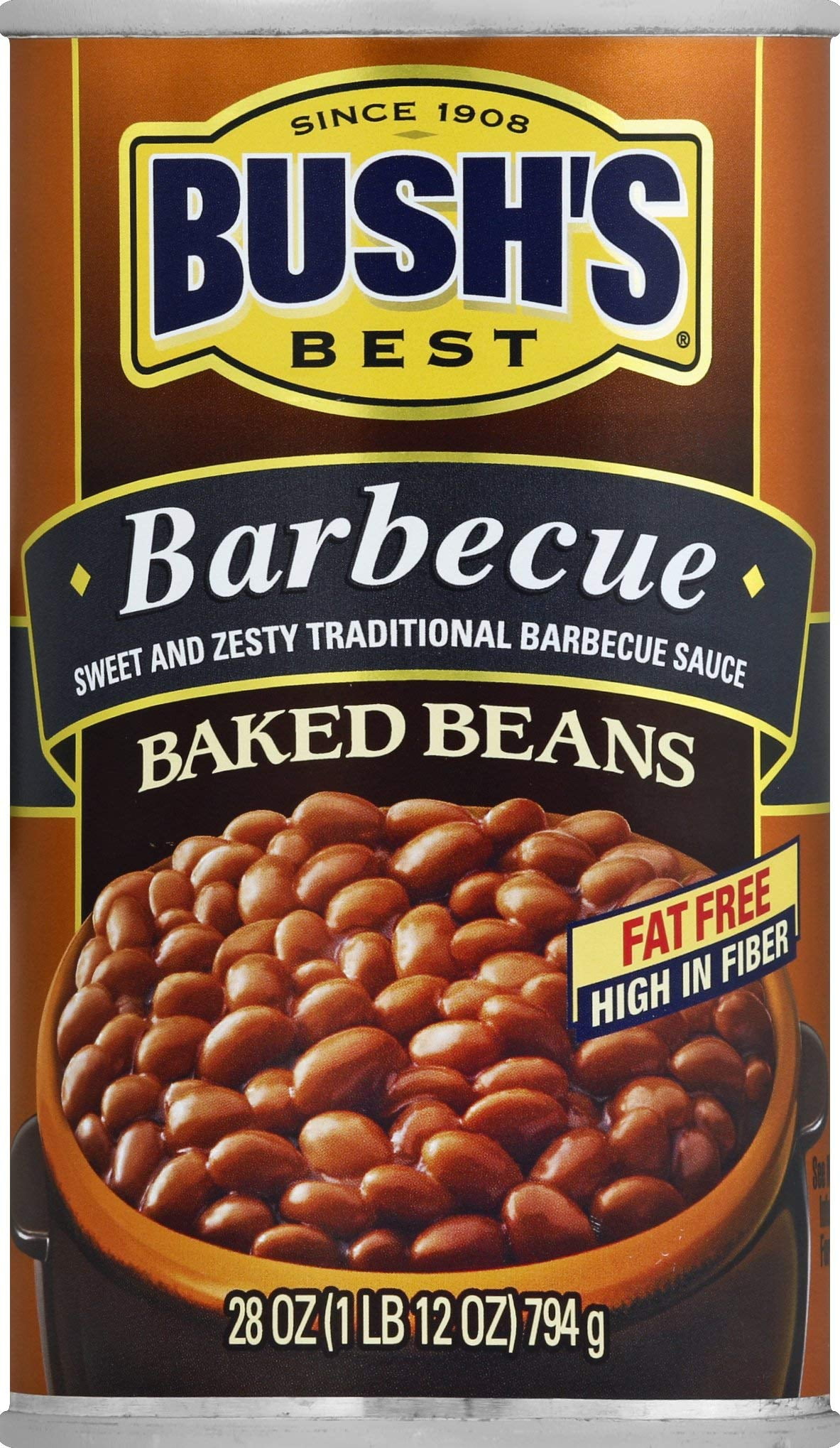 Bush's Best Barbecue Baked Beans (Pack of 12) - Walmart.com