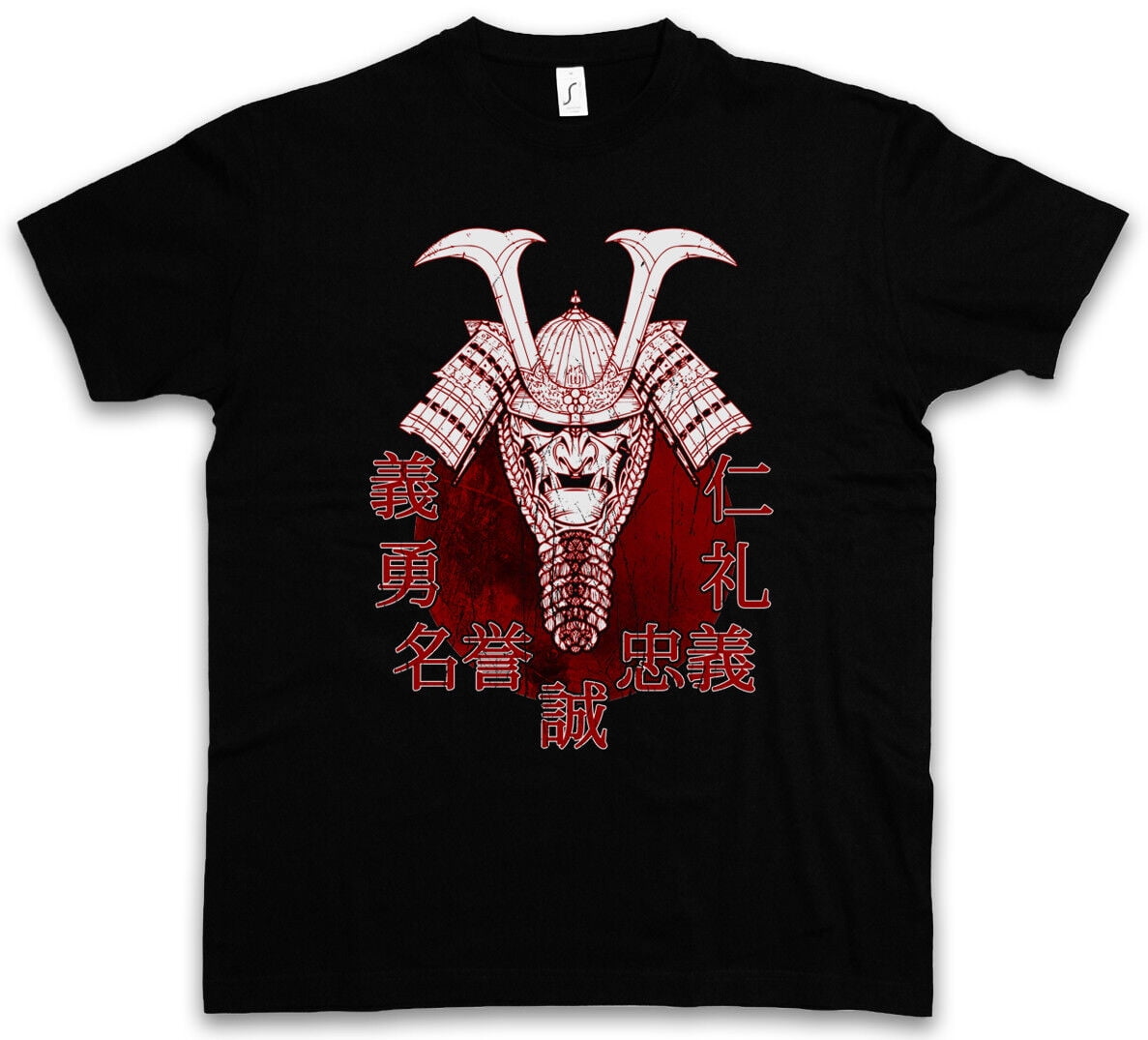 BUSHIDO SAMURAI II T-SHIRT Ninja Japan Warrior Sword Seppuka Dakana ...