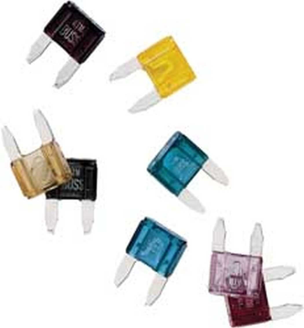 Bussmann ATM Mini Blade Fuse Assortment BP/ATM-A8-RP - 8 Piece ...