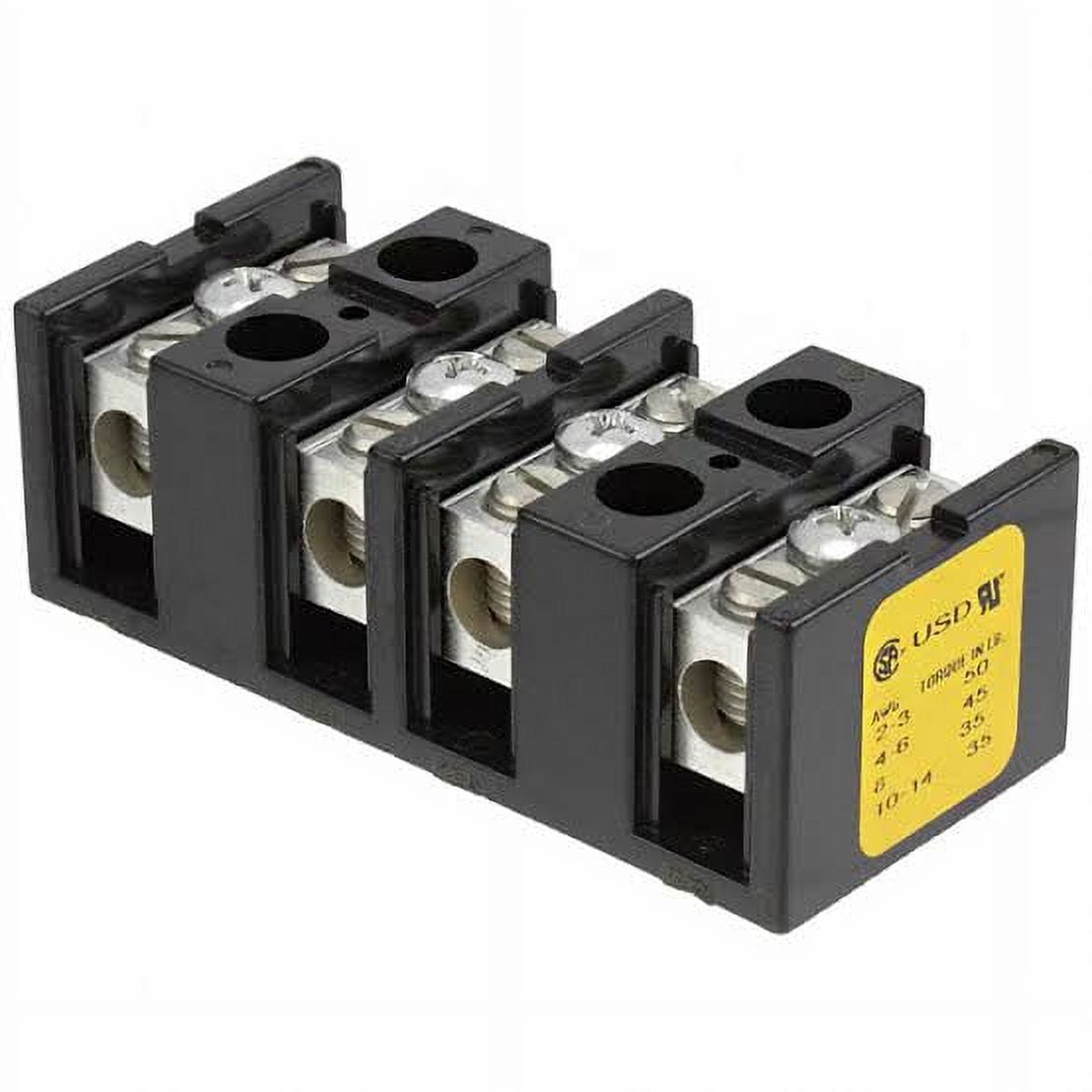 BUSSMANN 14002-4 - BARRIER TERMINAL BLOCK (Pack of 1) - Walmart.com