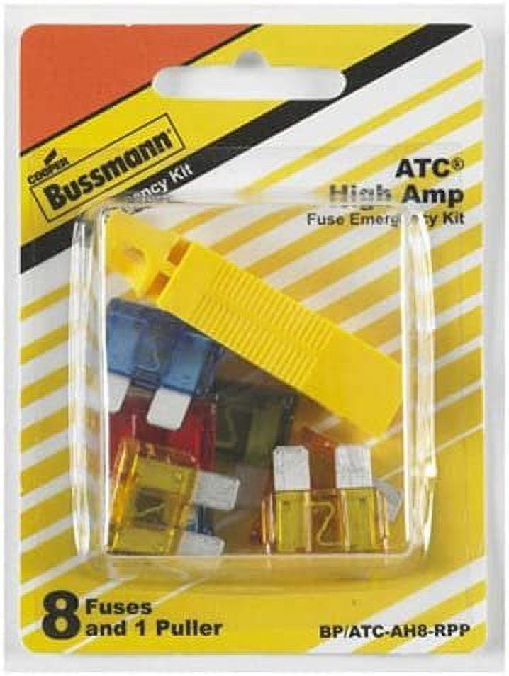 BUSSMANN BP/ATC-AH8-RPP - Atc High Amp Fuse Emergency Kit - Walmart.com