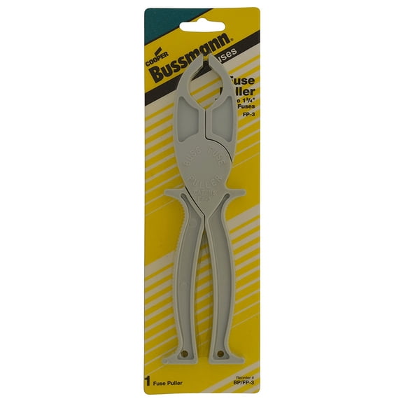 BUSSMANN FP-3 - Fuse Puller For 1 To 1-3/4 Diameter Fuses (Pack of 1 ...