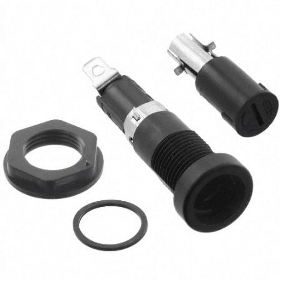 BUSSMANN HTB-32M-R Fuse Holder, For 5x20mm (3/16" X 3/4") Fuses, Panel ...