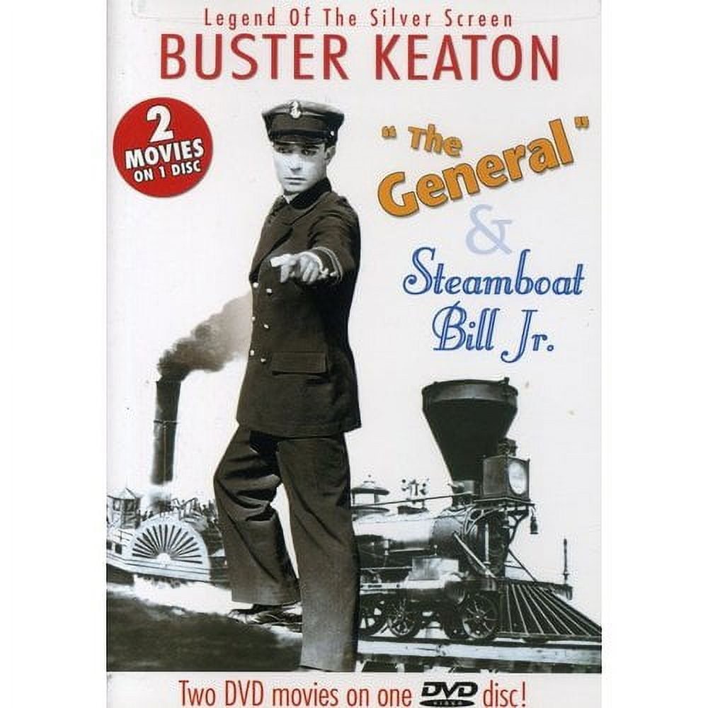 Pre-Owned BUSTER KEATON DOUBLE FEATURE - THE GENERAL/STEAMBOAT BILL JR ...