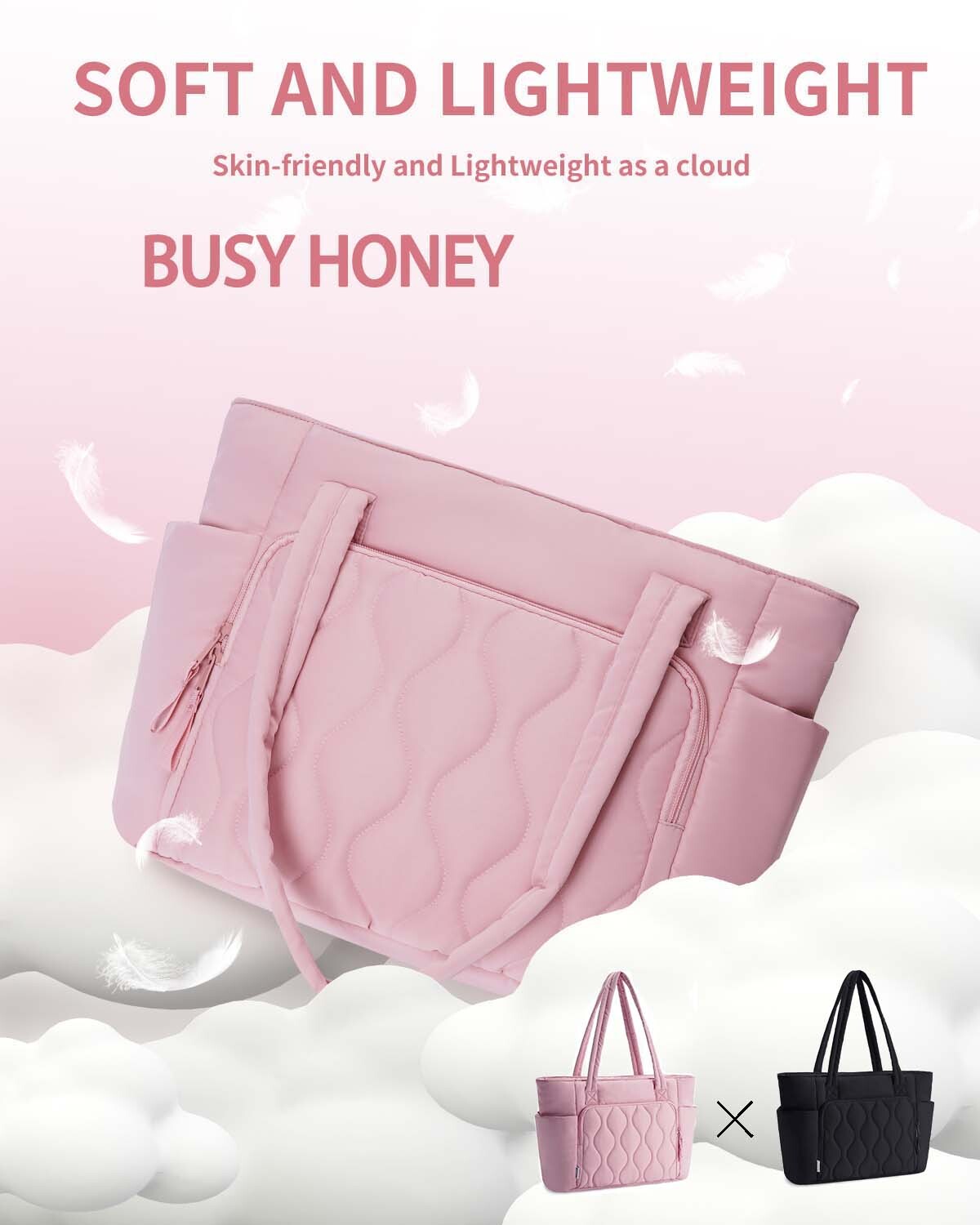 BUSY HONEY All-purpose carrying bags Handbags，Tote Bag for Women With ...