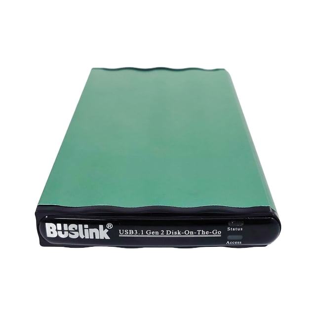 BUSlink 1TB SSD USB-C 3.2 Gen 2/eSATA Disk-On-The-Go External Slim ...