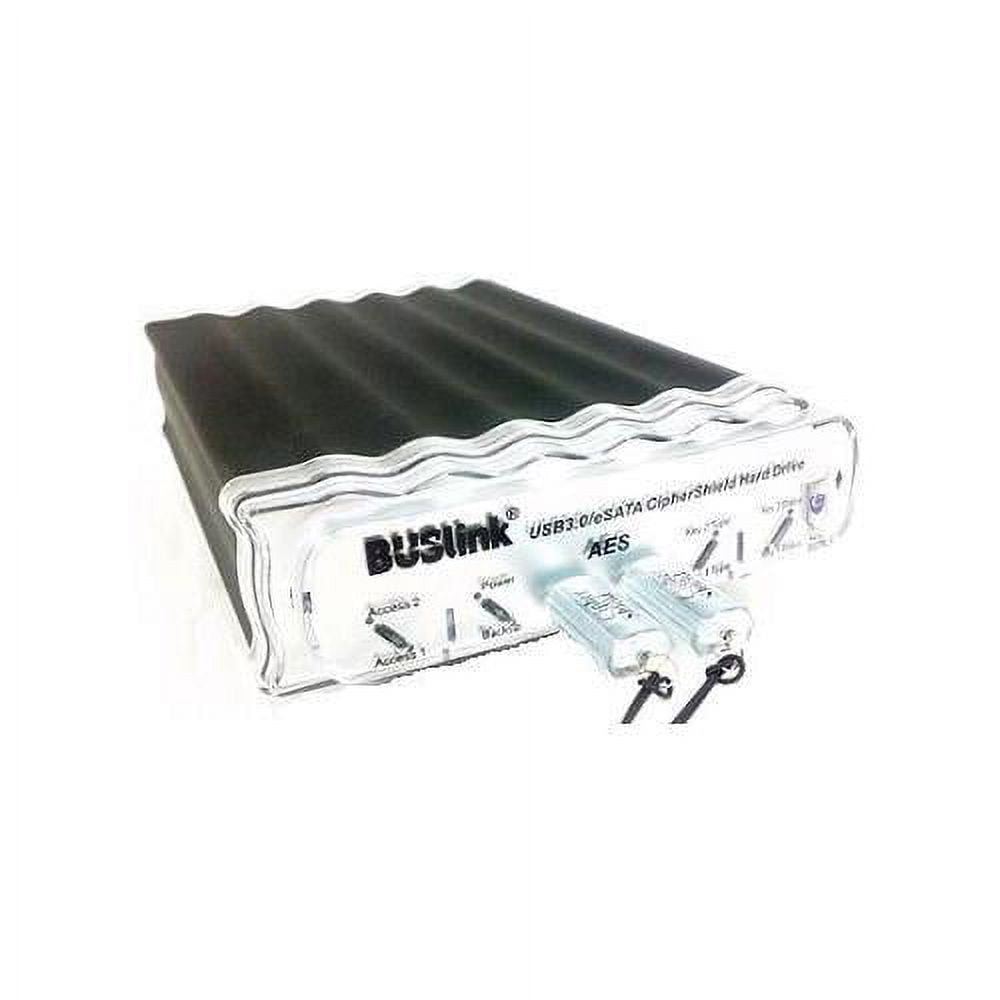BUSlink CSX1TSSDU3KKB CipherShield 1TB SSD USB 3.0 512-bit Dual Keys ...