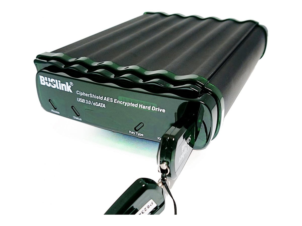BUSlink CipherShield - Hard drive - encrypted - 20 TB - external (desktop) - USB 3.2 Gen 1 ...