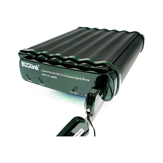 BUSlink CipherShield - Hard drive - encrypted - 24 TB - external ...
