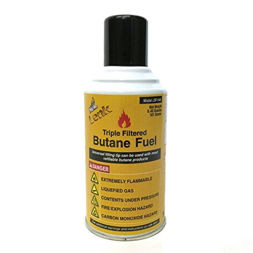 Wall Lenk LBF-640 Professional Grade Butane Fuel - 6.4 oz - Walmart.com