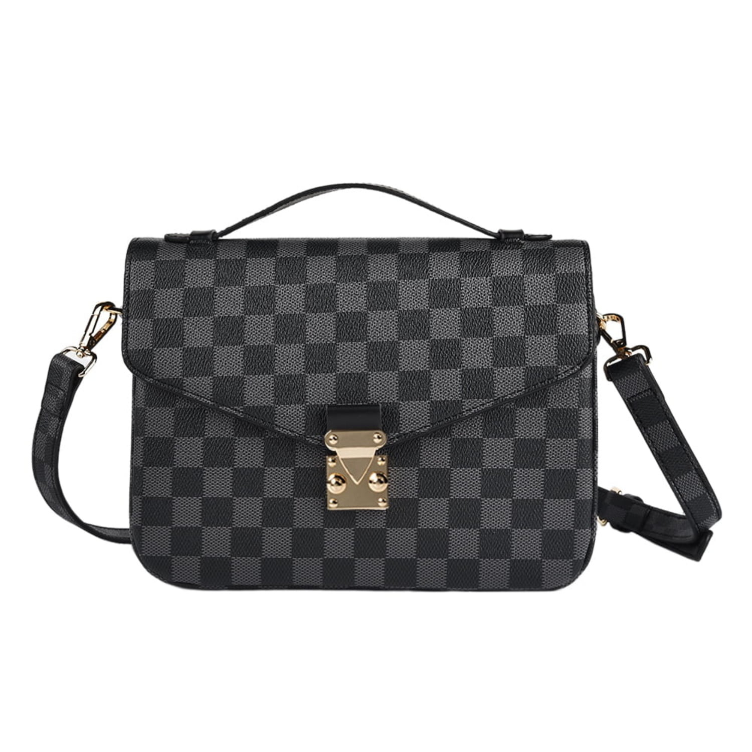 BUTIED Checkered Crossbody Bags Shoulder Bag Women Fashion Purses ...