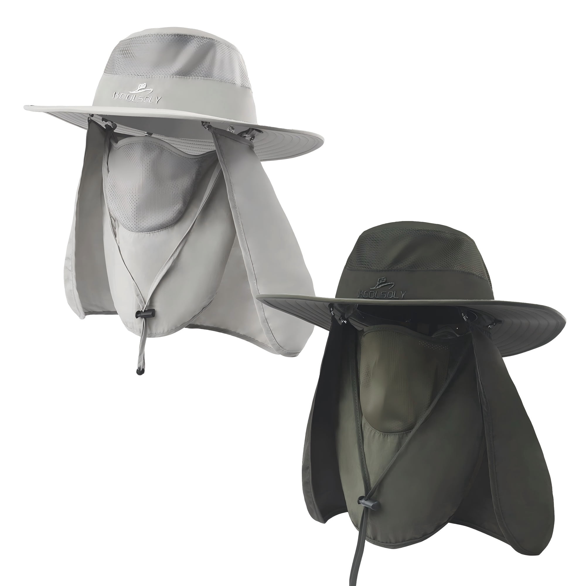 BUTKLNYTS 2-Pack Fisherman Sun Hat for Outdoor Adventure, Beach, travel ...