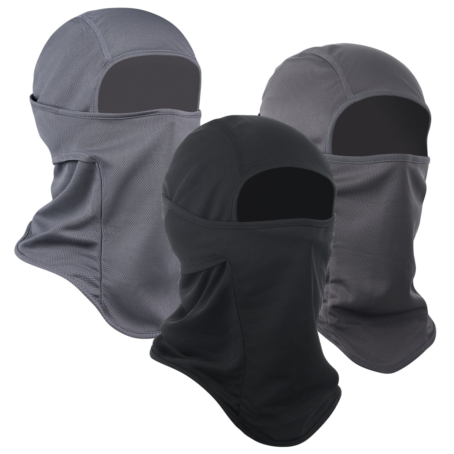 BUTKLNYTS 3 pairs Balaclava Unisex Thin Multi-purpose Full-Face Winter ...