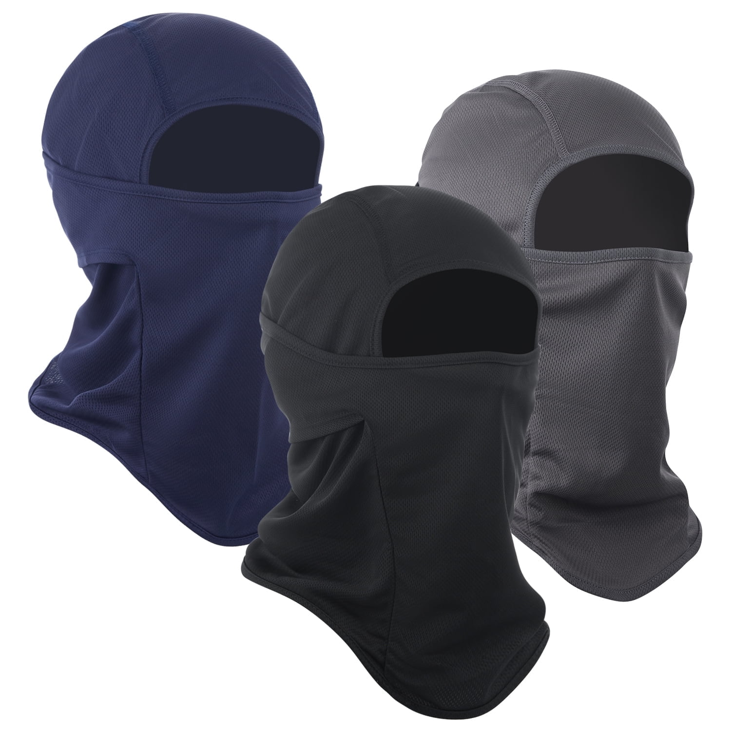 BUTKLNYTS 3 pairs Balaclava Unisex Thin Multi-purpose Full-Face Winter ...