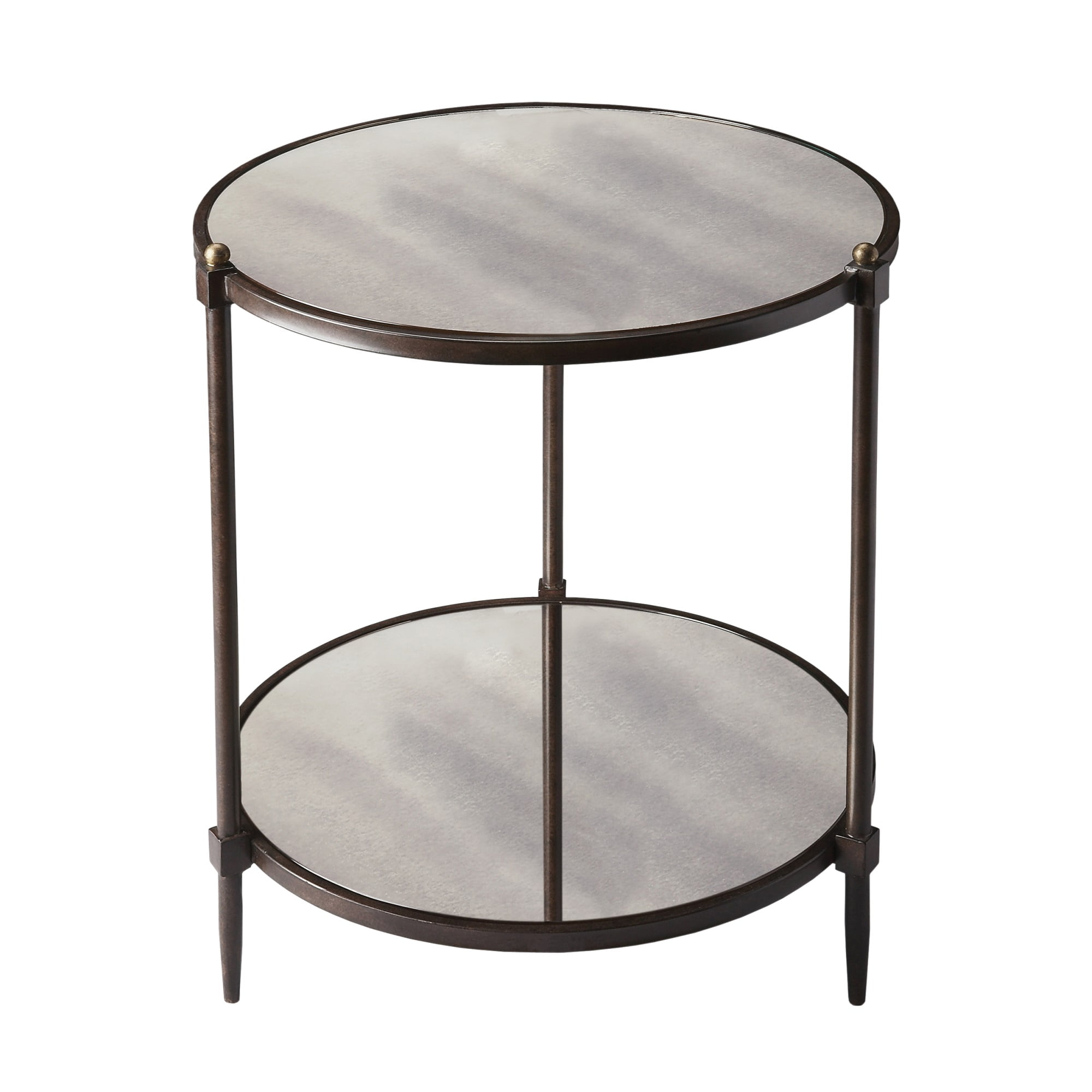 BUTLER PENINSULA MIRRORED SIDE TABLE - Walmart.com
