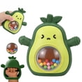 BUTOMKY Avocado Silicone Baby Rattle Teething Mitten Toys, BPA Free ...