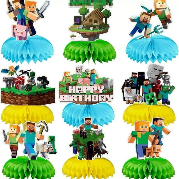 Minecraft Party Supplies Sets