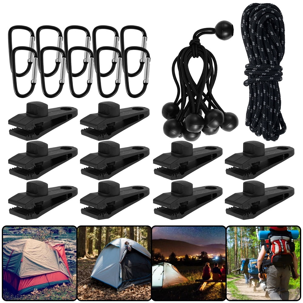 Butory Tarp Clips Heavy Duty, Tent Fasteners, Bungee Cords, Awning ...