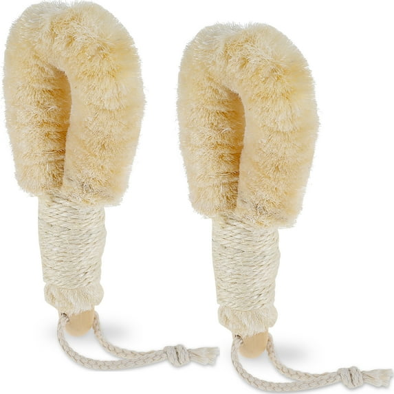 BUTORY 2 Pcs Dry Brushing Body Brush Exfoliating Brush Body Scrubber ...