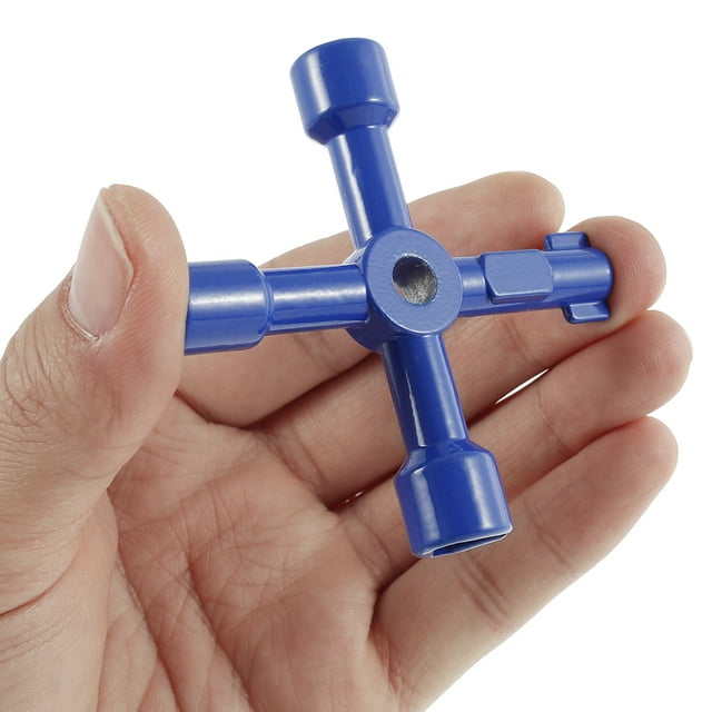 BUTORY 4 Way Utility Key for Electric Gas Meter Cabinet, Multi-function ...