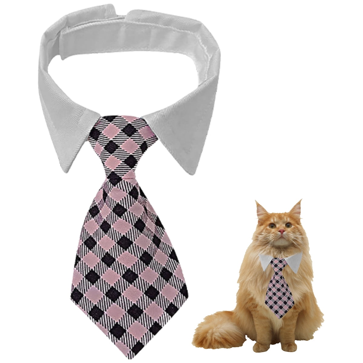 BUTORY Dog Neck Tie,Cute Puppy Kitten Bow Tie Adjustable Pets Bow Tie ...