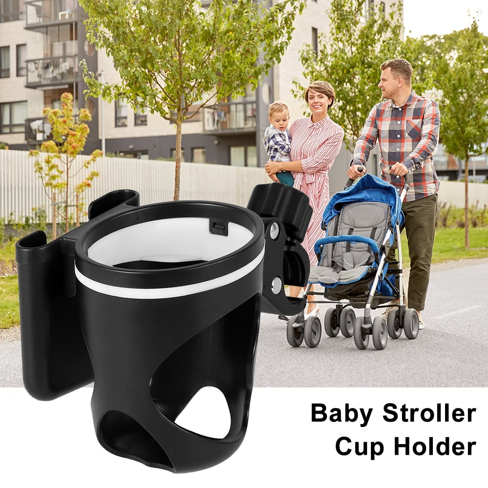 BUTORY Stroller Cup Holder, 2 in 1 Universal Drinks Holder Stroller ...