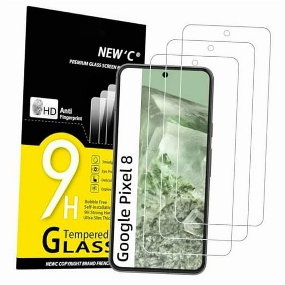 BUTTERFLY- 3 Pack Designed For Google Pixel 8 Screen Protector [No For ...