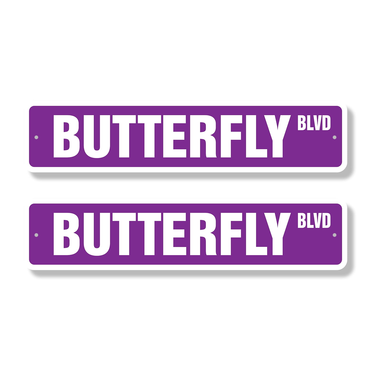 BUTTERFLY Classic Street Sign (2 Pack) new xing gardener monarch net ...