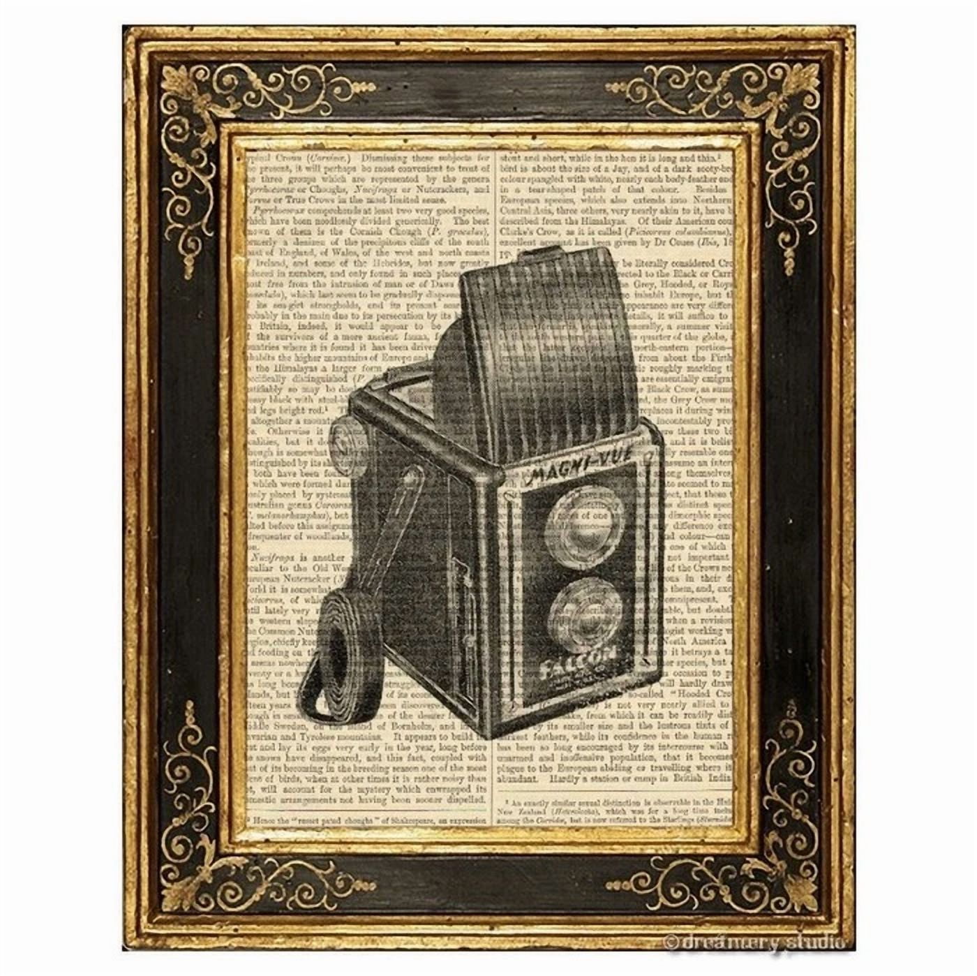 BUTTERFLY- Twin Lens Reflex Camera #2 Art Print On Vintage Book Page ...