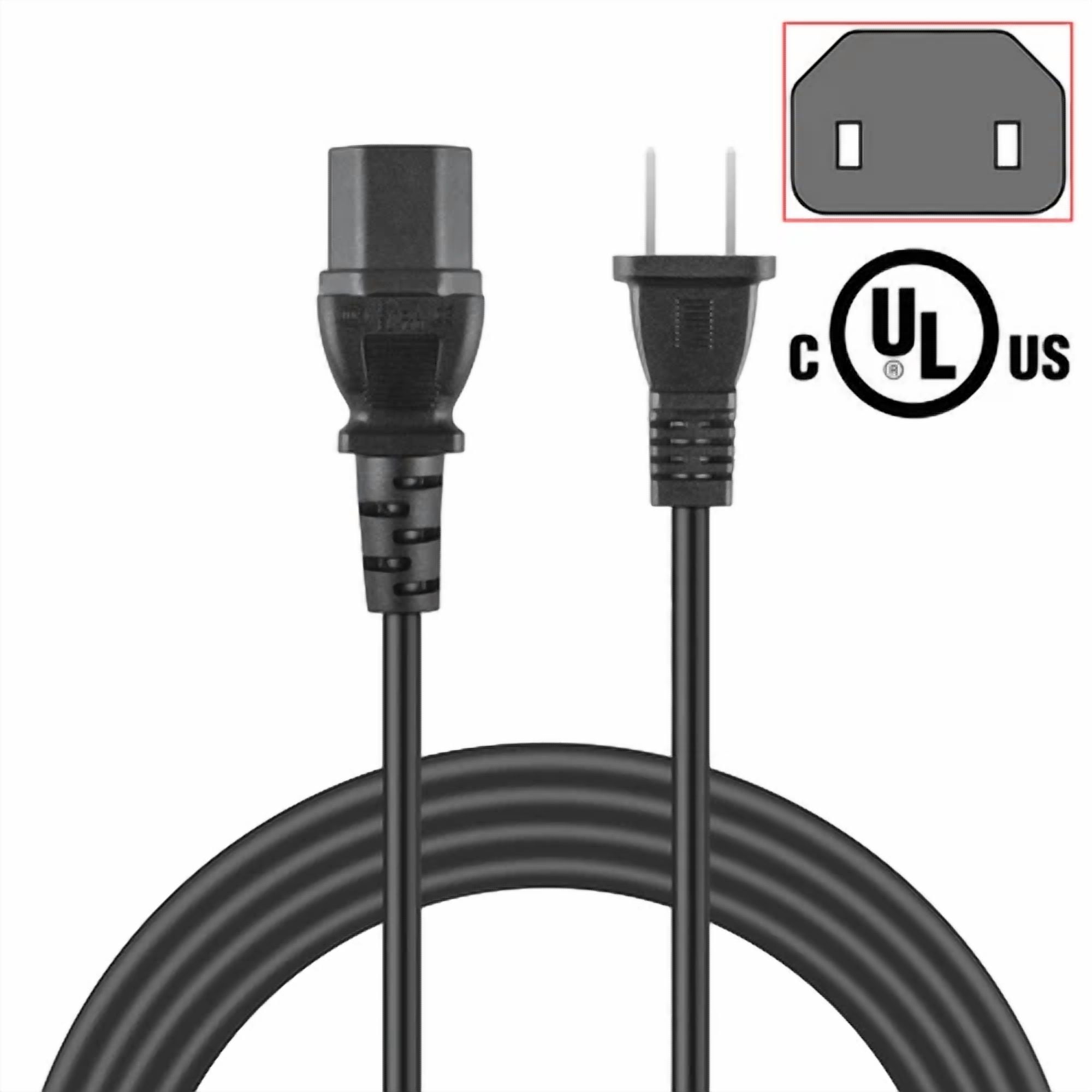 BUTTERFLY- Ul 2-Prong Ac Power Cord Cable Lead For Rotel Audio System ...