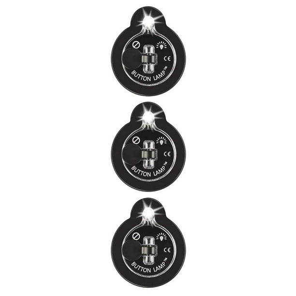 BUTTON LAMP Adhesive LEDs Light Package - Lightweight, Ultra Small ...