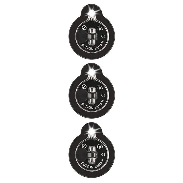 BUTTON LAMP Adhesive LEDs Light Package - Lightweight, Ultra Small ...
