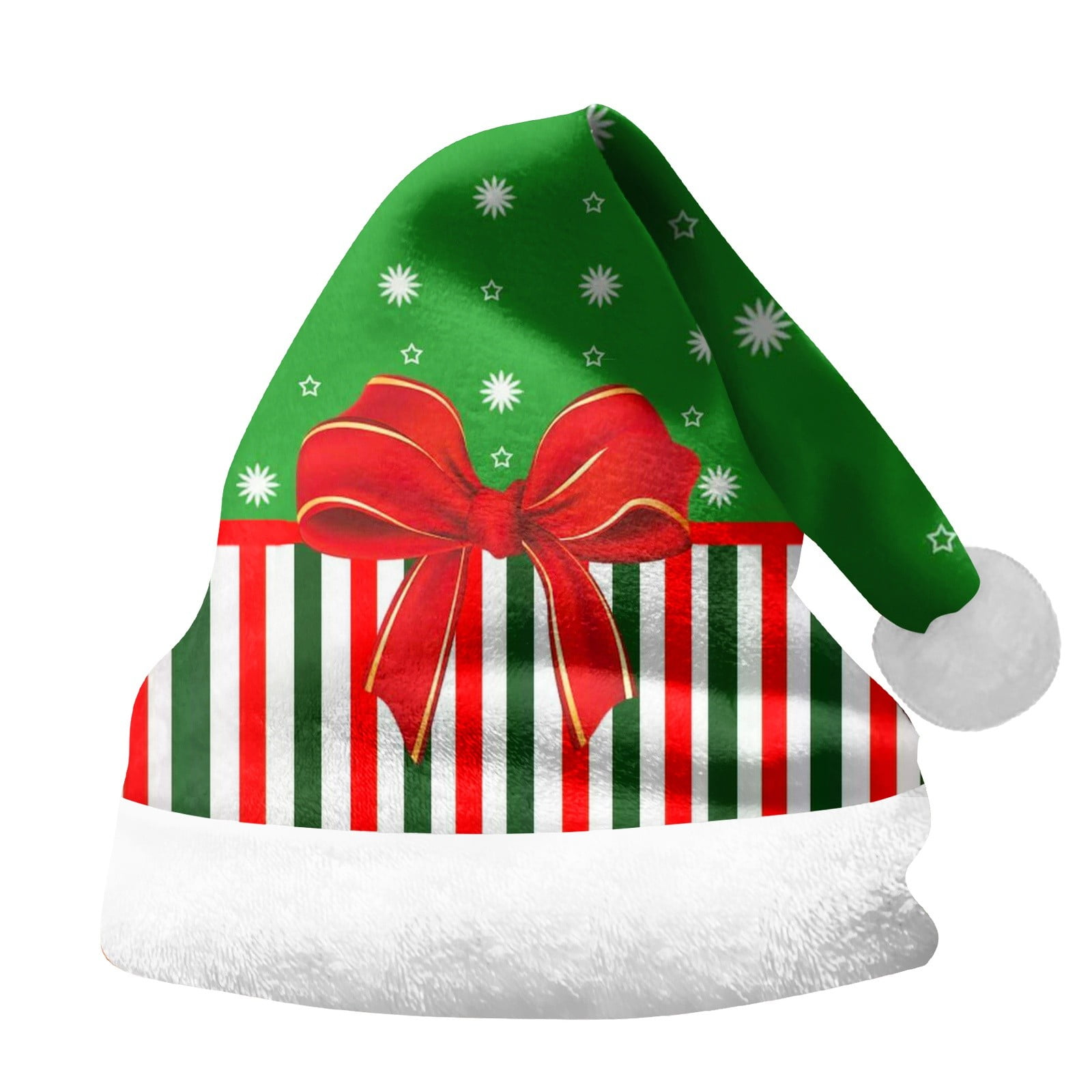 BUWTTED Christmas Hat Unisex Holiday Winter Warm Thick Caps Funny Xmas ...