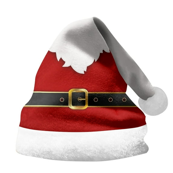BUWTTED Christmas Hat Unisex Thick Holiday Winter Warm Funny Xmas Caps Comfy Fall Festive Cozy ...