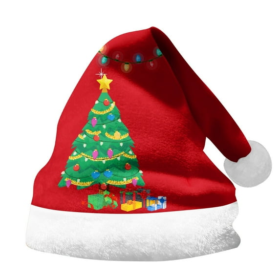 BUWTTED Christmas Hats Unisex Holiday Winter Warm Xmas Tree Caps ...