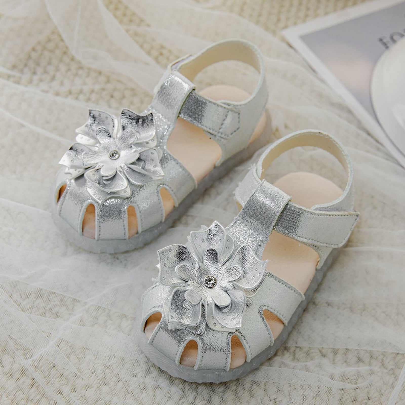 BUWTTER Kids Sandals Girls Spring Summer Children'S Shoes Three Layer ...