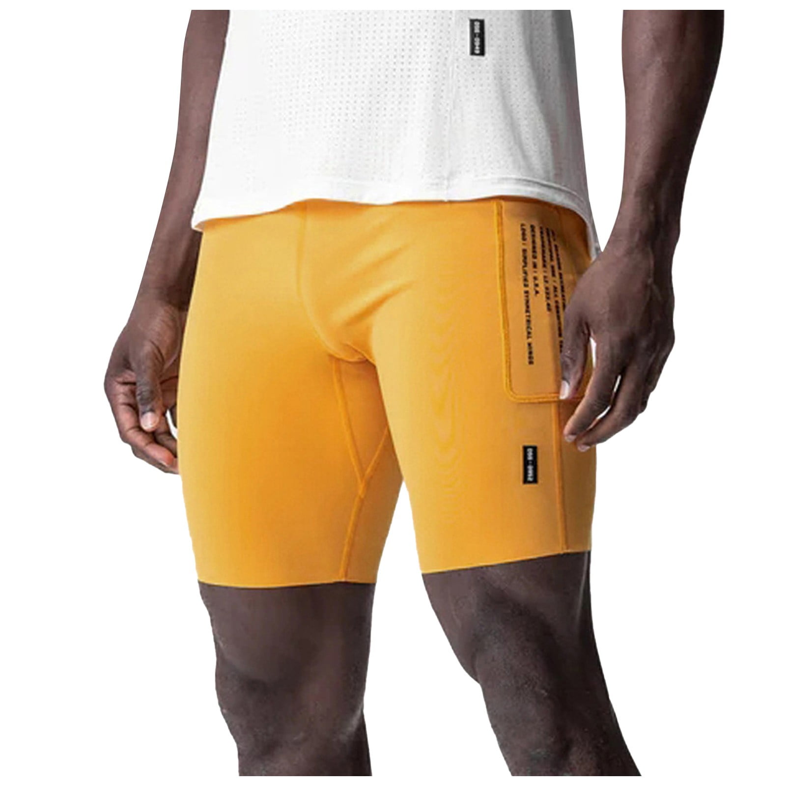 BUWTTER Men Shorts Thin Quick Drying Elastic Tight Fitting Pocket ...
