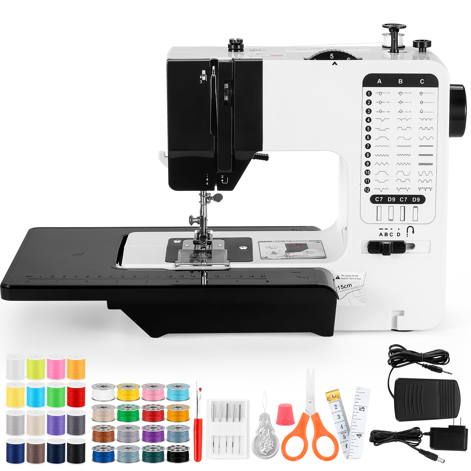 VIFERR Electric Sewing Machine Crafting Speed Crafting Mending Machine ...