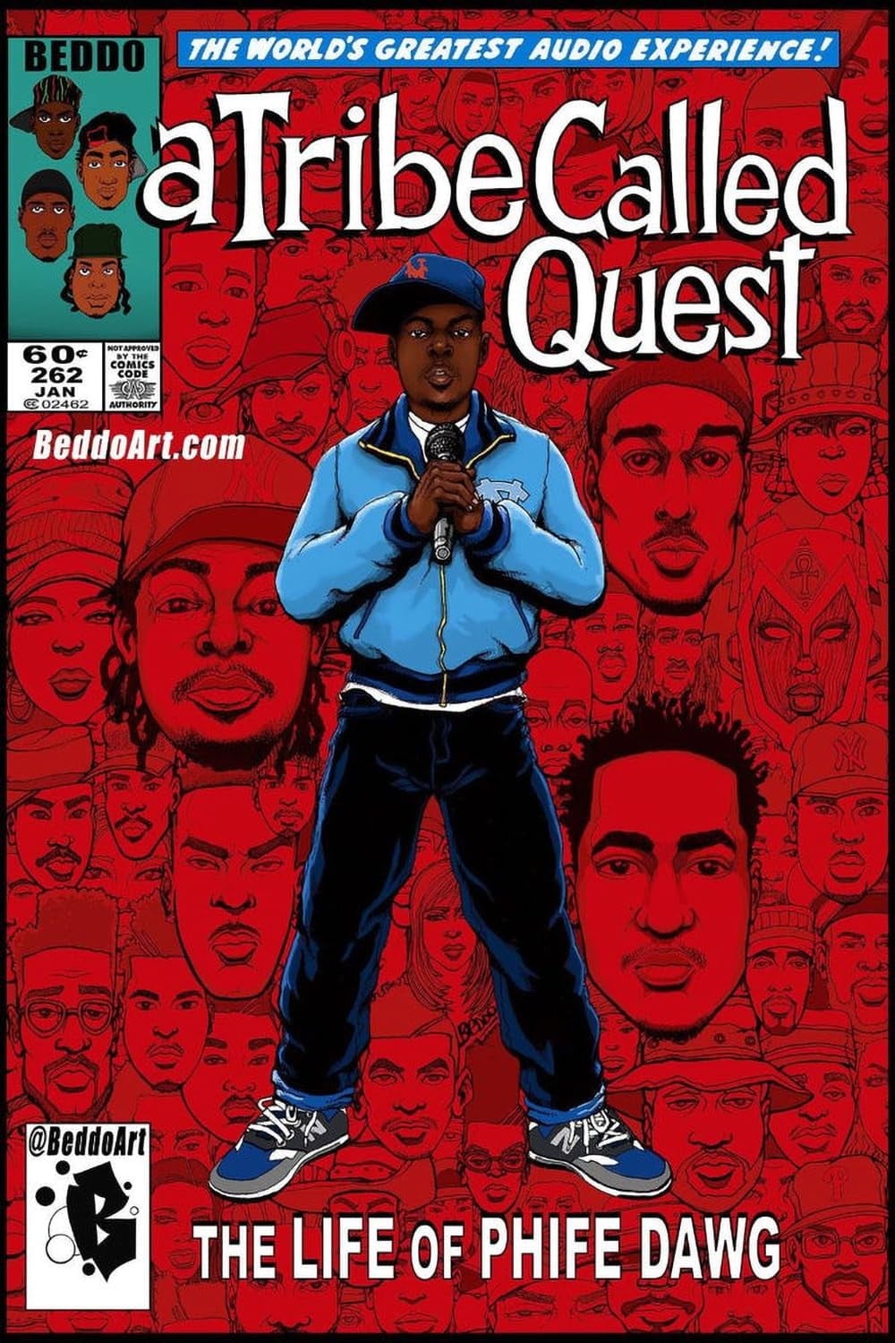 BUY ART FOR LESS Officially Licensed A Tribe Called Quest - Phife Dawg ...