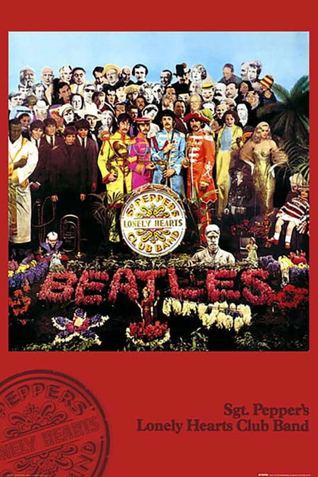 BUY ART FOR LESS Officially Licensed Beatles Sgt Pepper (Album Cover ...