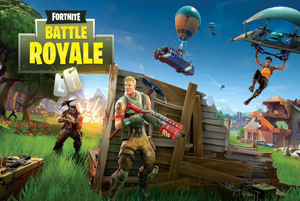 BUY ART FOR LESS Officially Licensed Fornite Battle Royal Art Poster 24 ...