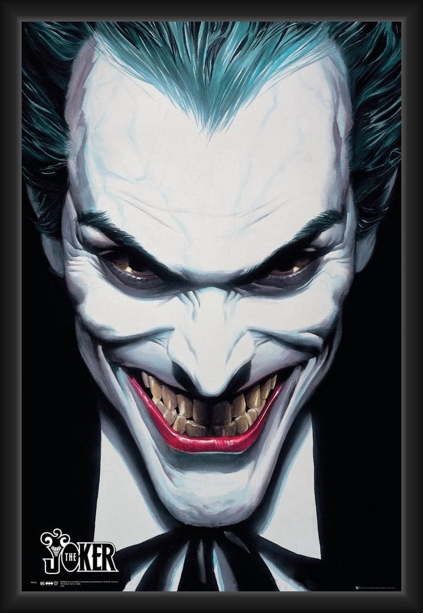 BUY ART FOR LESS Officially Licensed Joker - Ross - Framed Art Poster ...