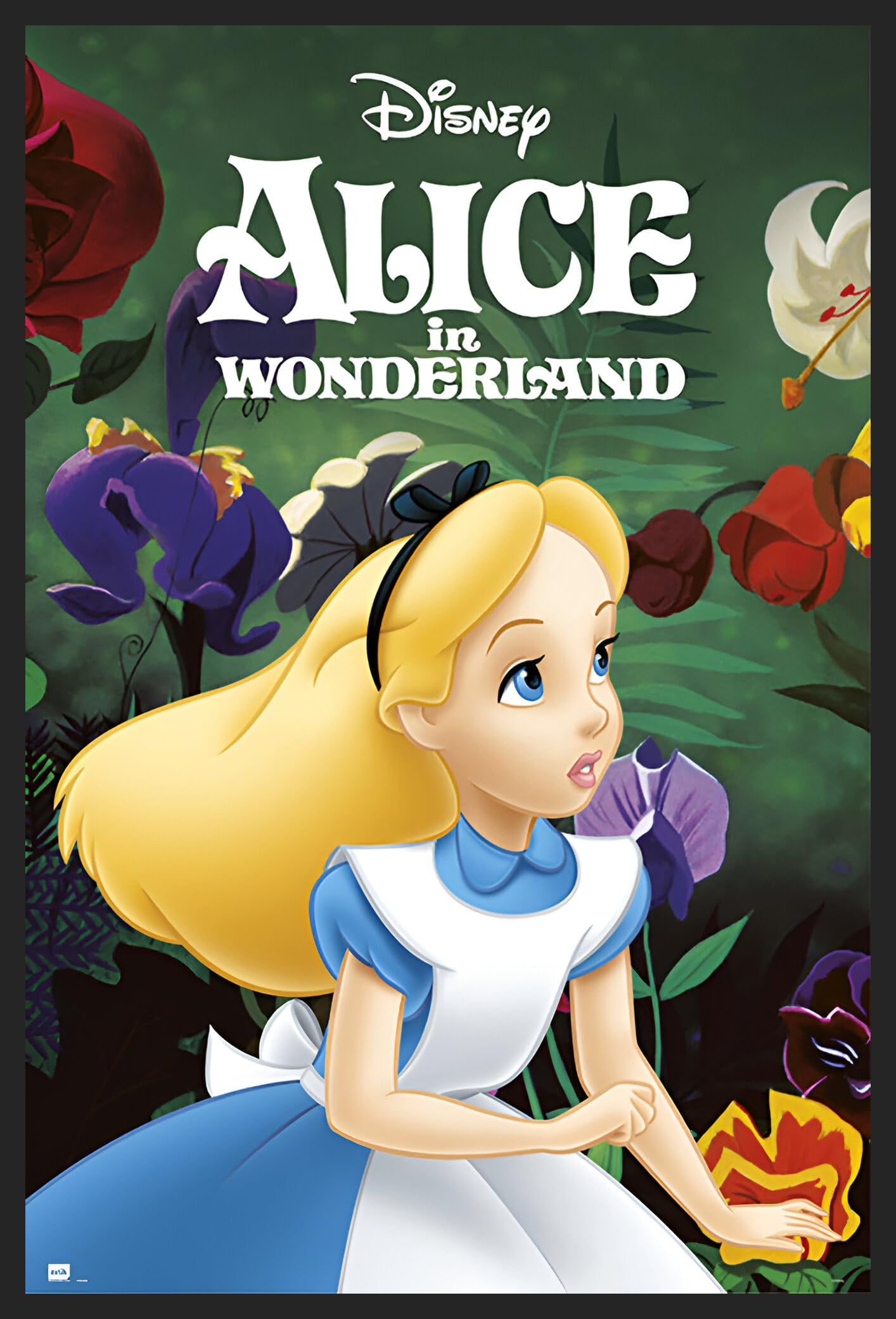 BUY ART FOR LESS Officially Licensed Alice in Wonderland Classic Framed ...
