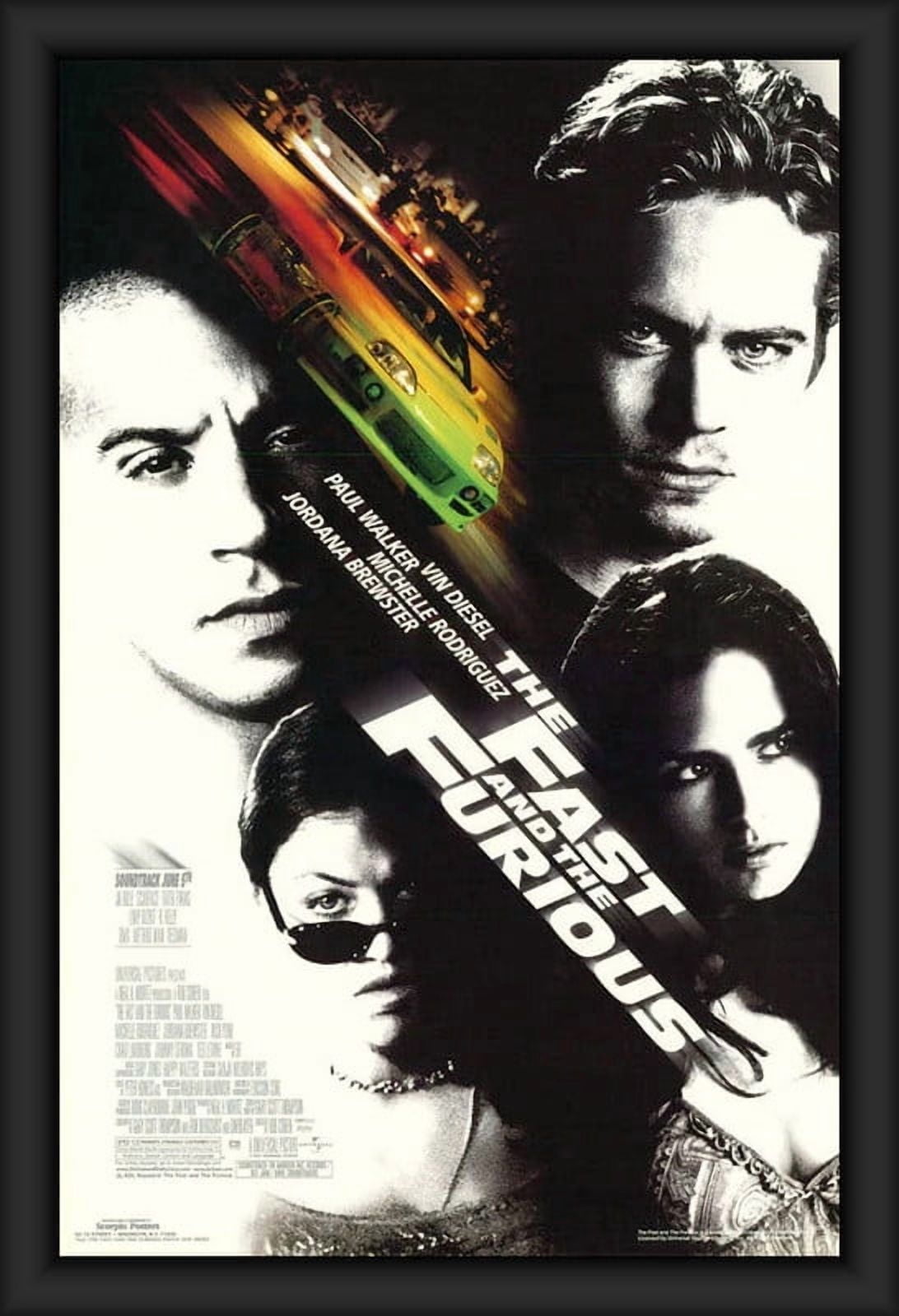 BUY ART FOR LESS Officially Licensed Fast and Furious - One Sheet ...