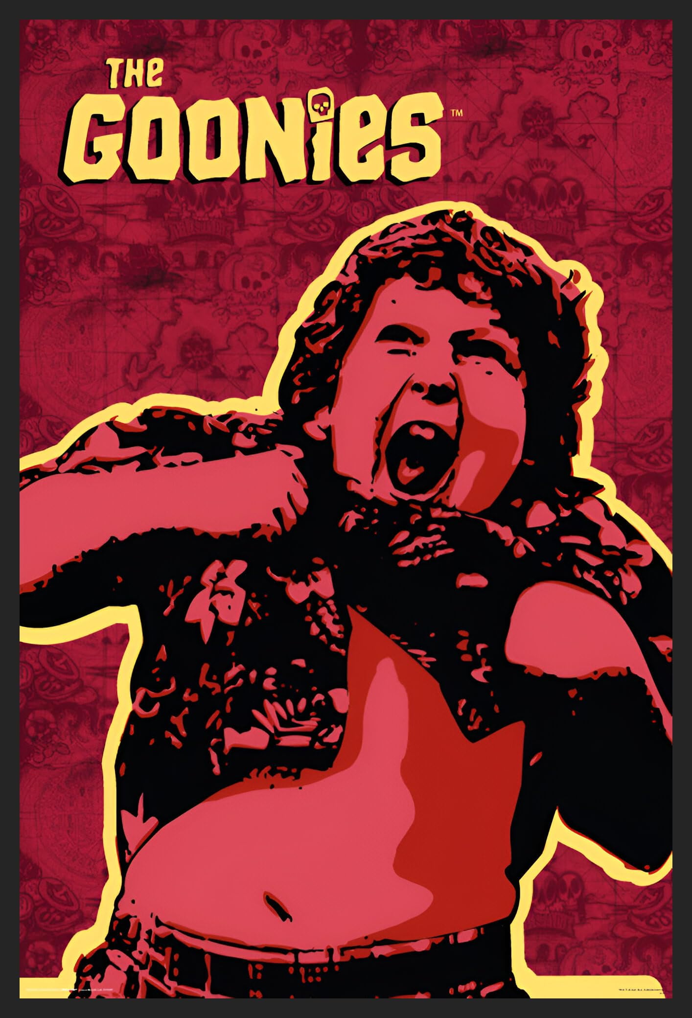 BUY ART FOR LESS Officially Licensed Goonies - Truffle Shuffle Framed ...